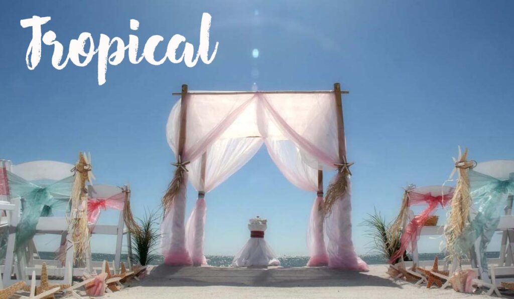 Florida Tropical Wedding Package | Suncoast Weddings | 727-443 ...