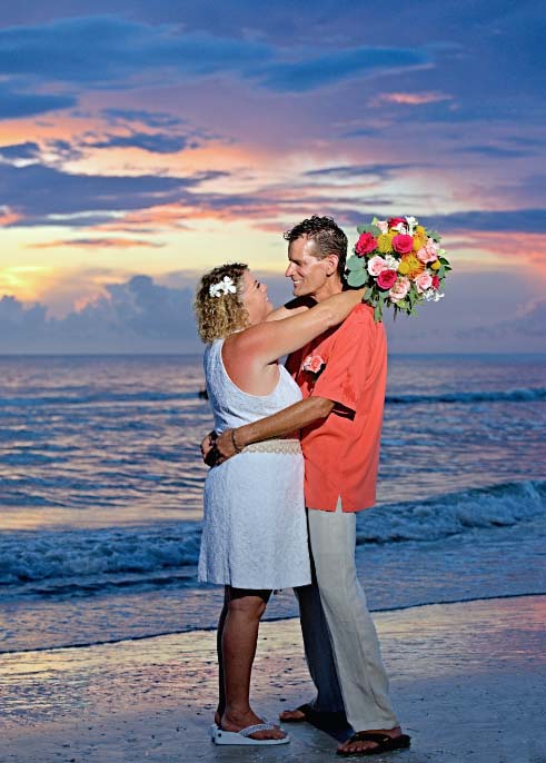 Indian Rocks Florida beach wedding - Suncoast Weddings