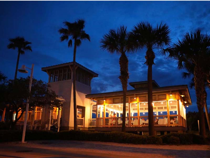 Sunset beach pavilion package - Suncoast Weddings