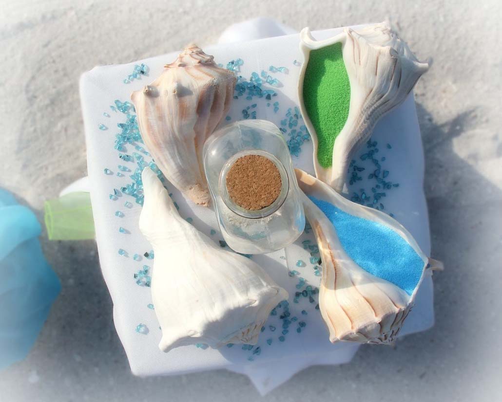 Shades of Green for your beach weddingSuncoast Weddings